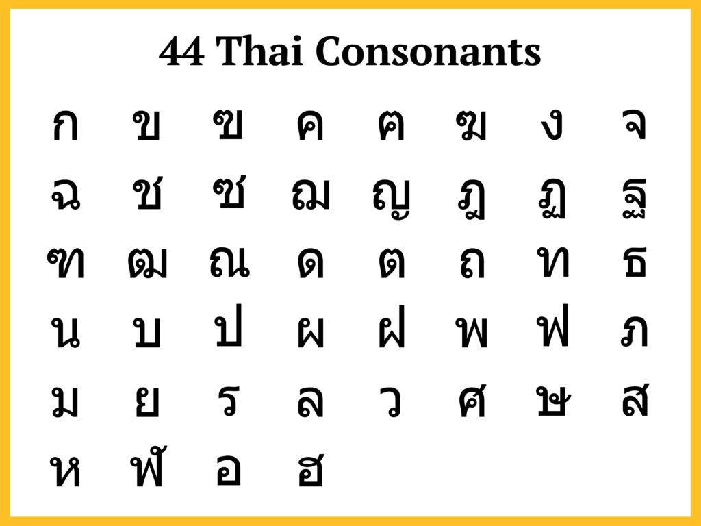 Read Thai script - Free Thai Lesson